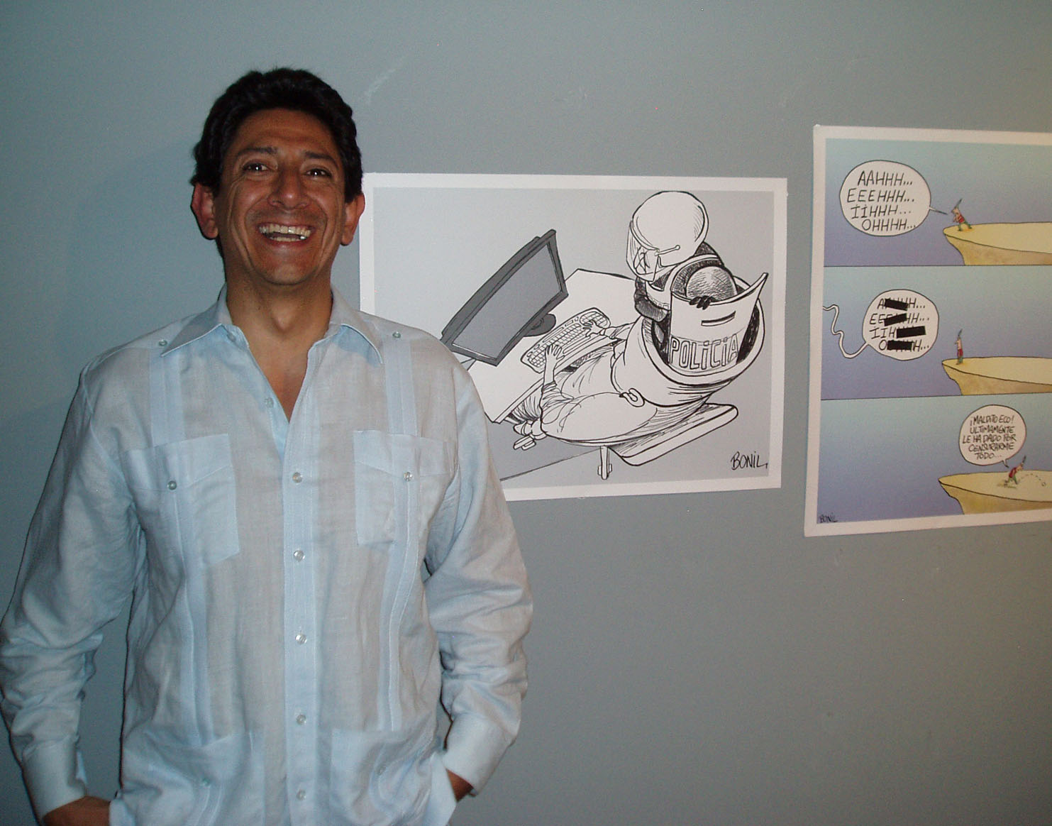 BONIL- cartooniste d’Equateur | Michel Kichka